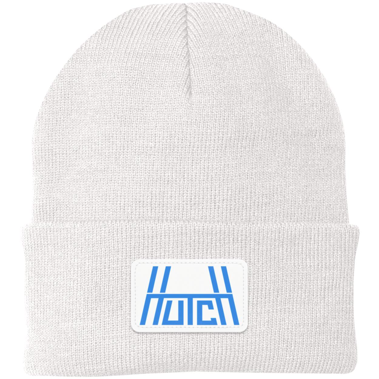 White Hutch Beanie - White Patch – House of Hutch